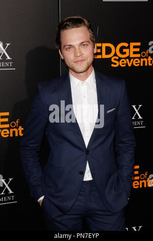 Alexander Calvert at the Los Angeles Premiere of STX Entertainment's ...