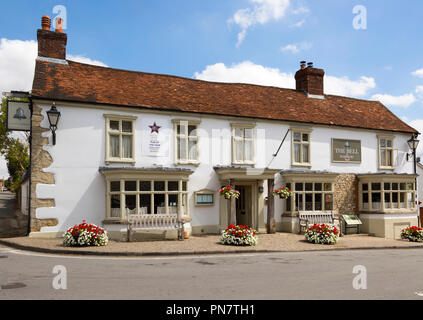 The Bell at Ramsbury, Wiltshire, UK, a public house and restaurant ...