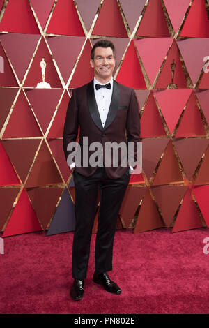 Jerry O'Connell arrives at the Oscars on Sunday, March 2, 2025, at the ...
