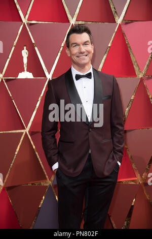 Jerry O'Connell arrives at the Oscars on Sunday, March 2, 2025, at the ...