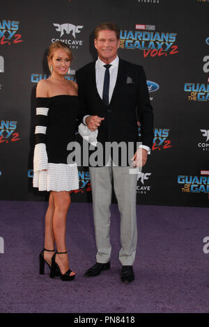 Hayley Roberts, David Hasselhoff 04/19/2017 The World Premiere of ...