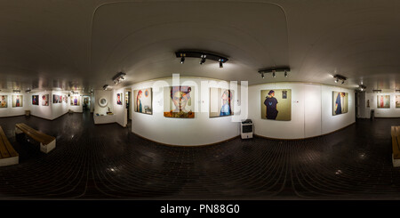 360° view of Seyhoun Art Gallery Jan 2016 Solmaz Tohidloo Spring Is ...