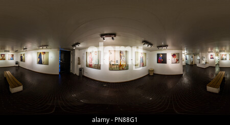 360° view of Seyhoun Art Gallery Jan 2016 Solmaz Tohidloo Spring Is ...