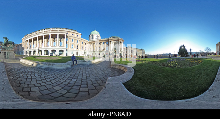 360° view of Budapest - Budai Vár - Castle of Buda - Hungary - Alamy