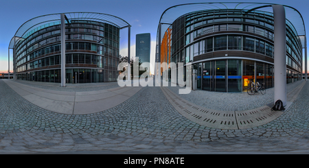 360° view of Munich O2 Tower March 2016 - Alamy