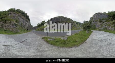 360° view of Cheddar Gorge, View 4 - Alamy