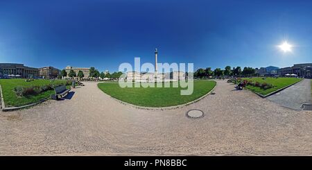 360° view of Stuttgart, New Castle, View 3 - Alamy