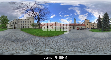 360° view of Castle in Zywiec - Alamy
