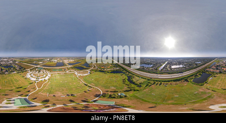 360° view of Viera Regional Park Aerial - Alamy