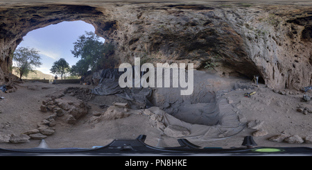 360° view of Taforalt (or Grotte des Pigeons): A view North of Taforalt ...