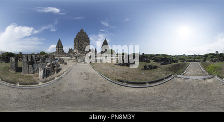 360° view of Prambanan Temple, Yogyakarta - Alamy