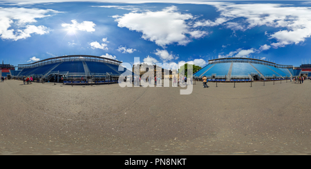 360° view of Esplanade. Edinburgh Castle - Alamy