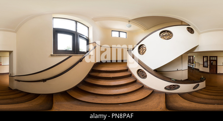 360° view of Nostalgic former Toyosato Elementary School in Japan 06 ...