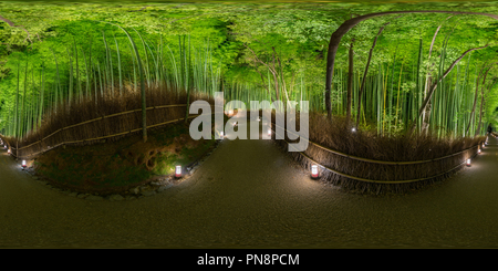 360° view of Arashiyama Bamboo Forest - Kyoto - Alamy