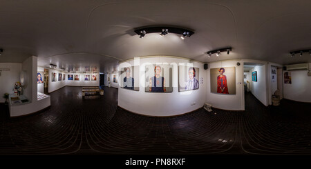 360° view of Seyhoun Art Gallery May 2017 Solmaz Tohidloo A B 03 - Alamy