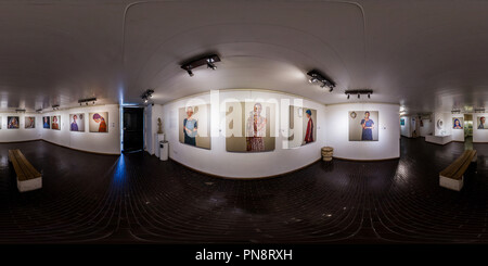 360° view of Seyhoun Art Gallery May 2017 Solmaz Tohidloo A B 02 - Alamy