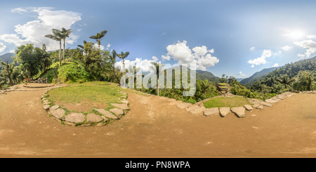 360° view of COLOMBIA - Ciudad Perdida / Lost City 1 - Alamy
