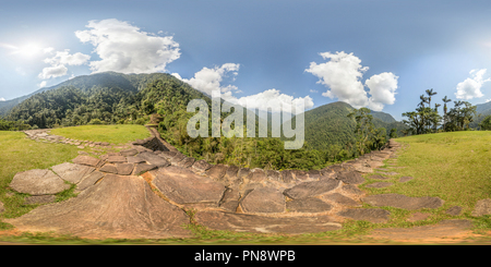 360° view of COLOMBIA - Ciudad Perdida / Lost City 1 - Alamy