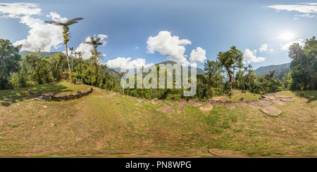 360° view of COLOMBIA - Ciudad Perdida / Lost City 1 - Alamy