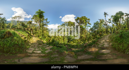 360° view of COLOMBIA - Ciudad Perdida / Lost City 1 - Alamy