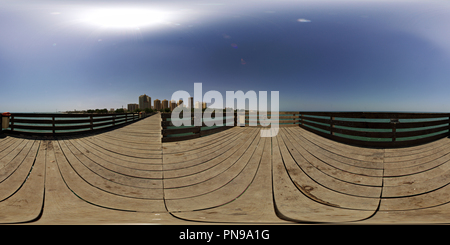 360° view of Egaila Beach by the bridge - Alamy