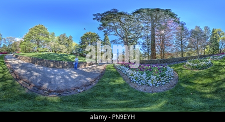 360° view of Everglades Historic House and Garden - Series 2 of 4 - Alamy