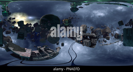 360° view of Empire Sectors. System: Pride - Alamy