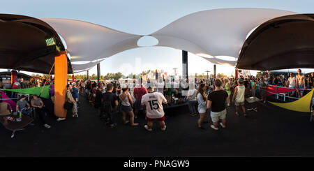 360° view of Balaton Sound Balaton Sound Music Festival 66 - Alamy