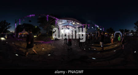 360° view of Balaton Sound Balaton Sound Music Festival 73 - Alamy