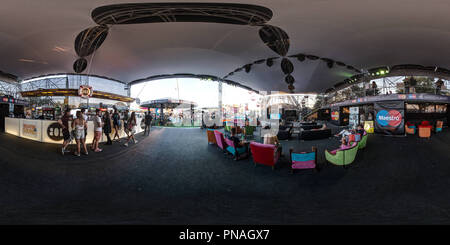 360° view of Balaton Sound Balaton Sound Music Festival 65 - Alamy