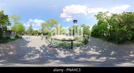 360° view of Budapest Zoo Budapest Zoo 06 - Alamy