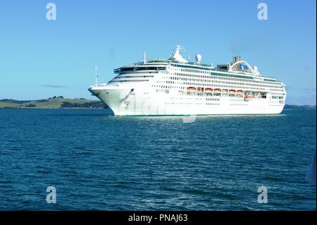 Sky Princess cruise ship lifeboat tenders, Lofoten Islands, Gravdal ...