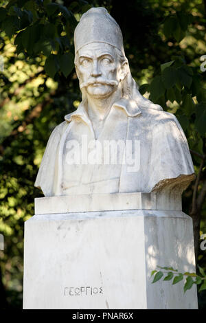 Greek heroes, Georgios Karaiskakis Stock Photo - Alamy