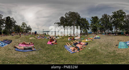 360° view of Balaton Sound Festival - Alamy