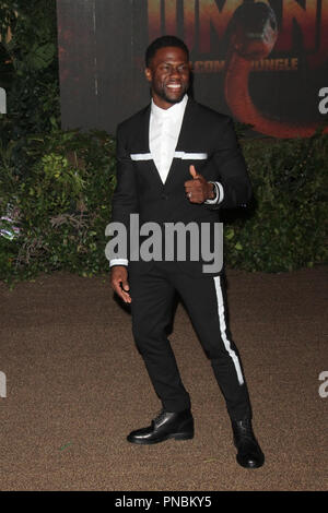 Kevin Hart at the Premiere Of Columbia Pictures' 'Jumanji: Welcome To ...