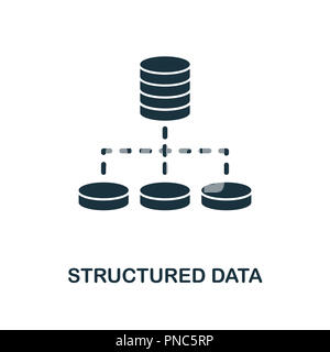 Cloud Database icon. Monochrome style design from big data collection. UI. Pixel perfect simple ...