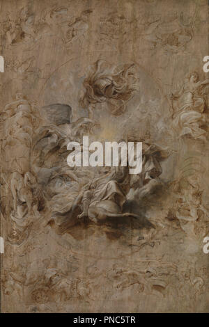 Peace and Justice. Oil on Wood. Martin de Vos (c1532-1603) Flemish Mannerist painter ...