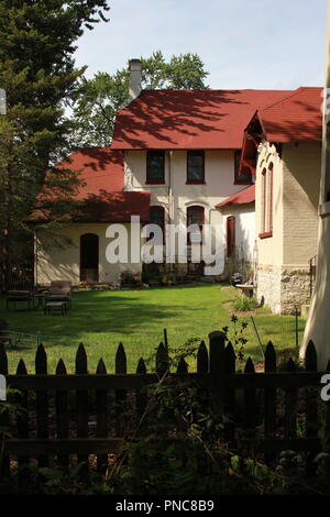 Charming vintage mansion with rustic details Stock Photo - Alamy