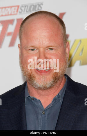 Joss Whedon at the world premiere of "Ant-Man and The Wasp" held at the ...