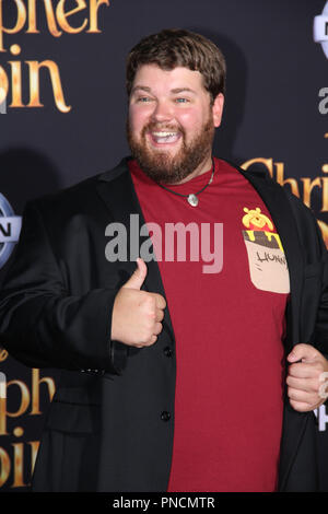 Brian Hull at Disney's World Premiere of "Christopher Robin". Held at ...