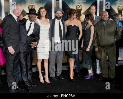 Cast of Legion at the World Premiere of Screen Gems "Legion". Arrivals ...