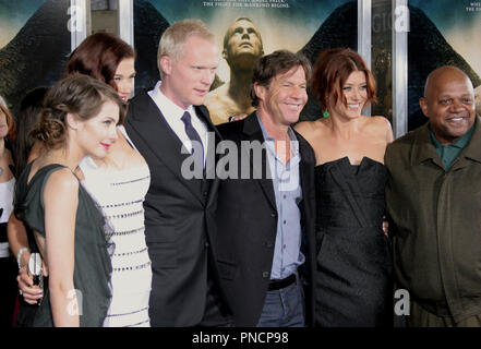 Cast of Legion at the World Premiere of Screen Gems "Legion". Arrivals ...
