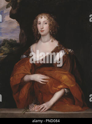 Anton Van Dyck - Portrait of Mary Hill Lady Killigrew Stock Photo - Alamy