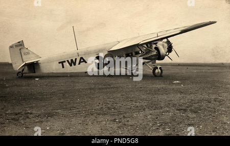 Ford commercial Tri-motor was one of the first planes used by U.S ...