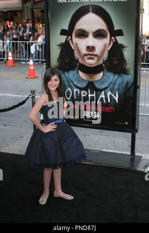 Isabelle Fuhrman - Orphan Premiere at the Westwood Village Theatre In ...