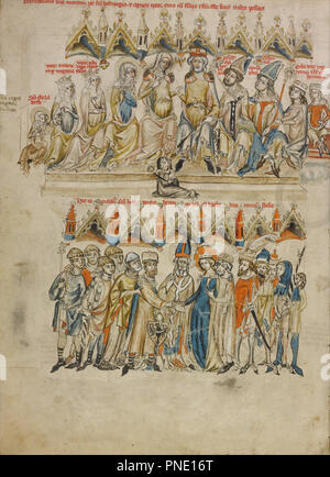 Andechs family Hedwig Codex Stock Photo - Alamy