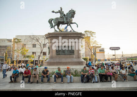 Monumento Capitan Gerardo Barrios, San Salvador, El Salvador Stock ...