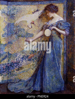 The Mirror. Date: ca. 1910. oil on canvas. Museum: Smithsonian American ...