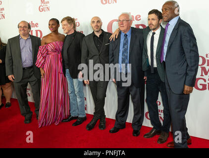 Tika Sumpter and Robert Redford attend "The Old Man & The Gun" New York ...