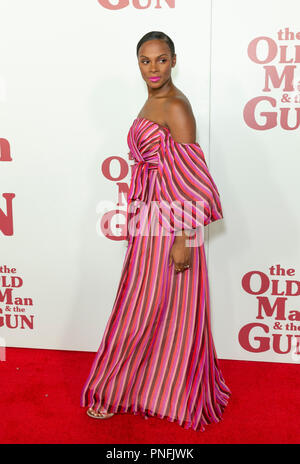 Tika Sumpter attends The Old Man and The Gun Premiere at the Paris ...